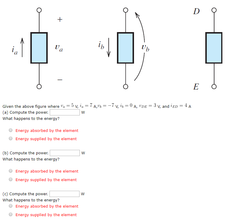 Solved Basic Physics/Electrical Questions. I did most, but | Chegg.com