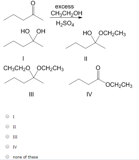 Solved excess CH2CH2OH H2SO4 ?? ?? HO OCH2CH3 CH3CH2O | Chegg.com