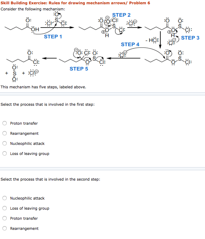 Solved Skill Building Exercise: Rules for drawing mechanism | Chegg.com