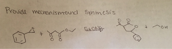 Solved Provide mechanism and synthesis | Chegg.com