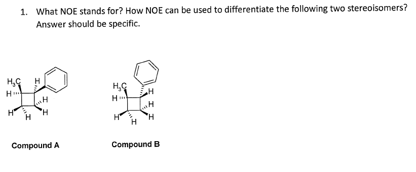 Solved What NOE stands for? How NOE can be used to | Chegg.com