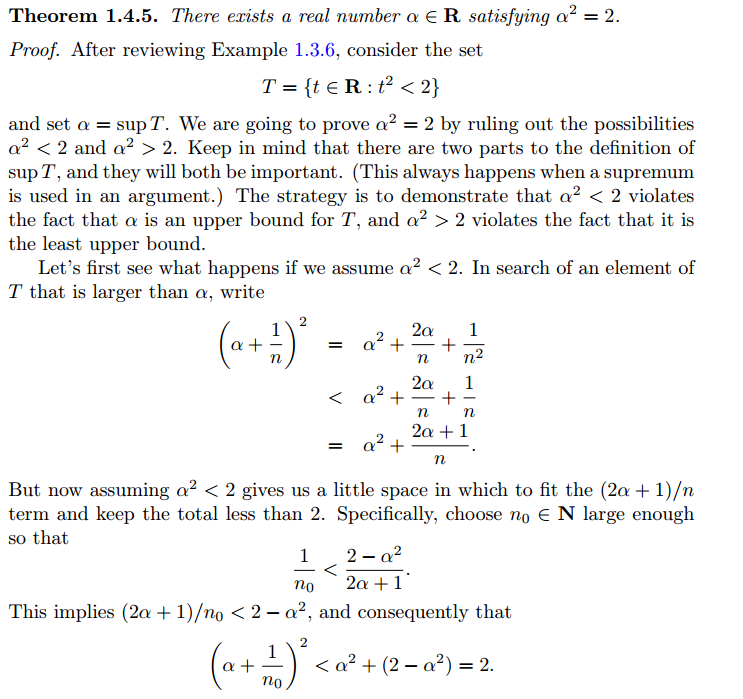Solved Set S-{r e Q : r2 〈 2). Using the arguments in the | Chegg.com ...