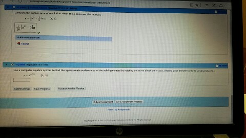 Solved use a computer algebra system to find the approximate | Chegg.com