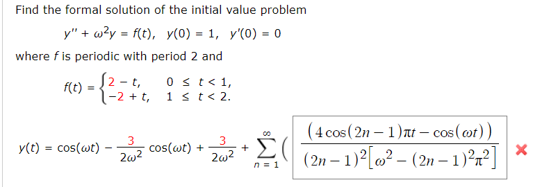 Solved I found a similar problem here, and worked it, but | Chegg.com