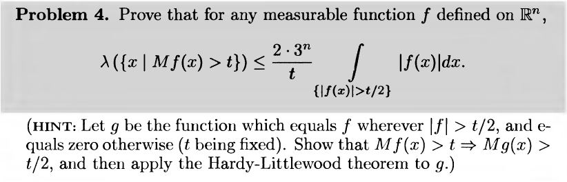 Problem 4 Prove That For Any Measurable Function F