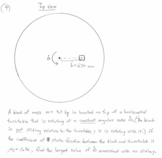 Solved A block of Mess m = 4.3 is located on log of a | Chegg.com