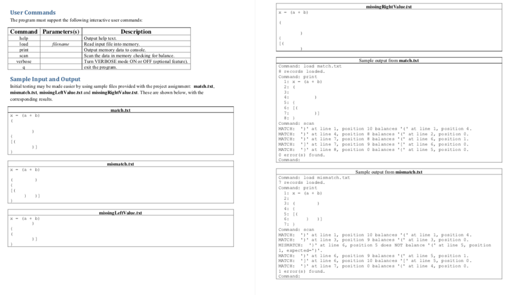 Balanced Parentheses, Curly Braces, and Square | Chegg.com Balanced Parentheses, Curly Braces, and Square | Chegg.com