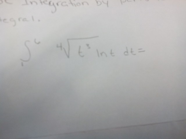 Solved use Integration by parts to evaluate the integral | Chegg.com