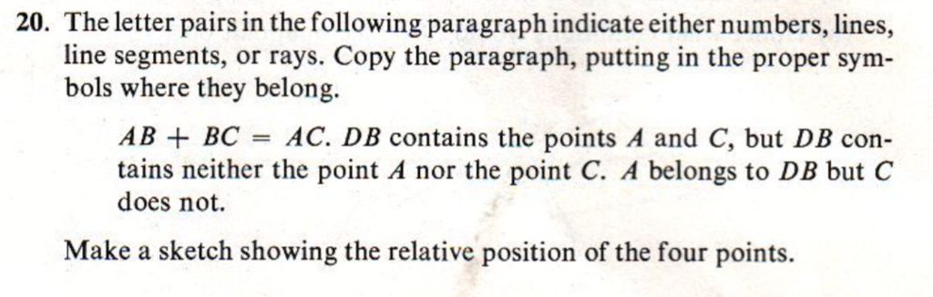 Solved 20. The letter pairs in the following paragraph | Chegg.com