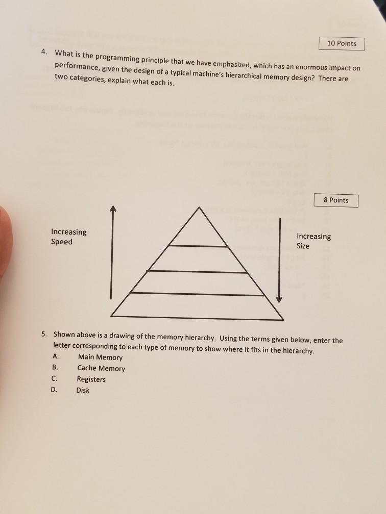 Solved 10 Points 4. What is the programming principle that | Chegg.com
