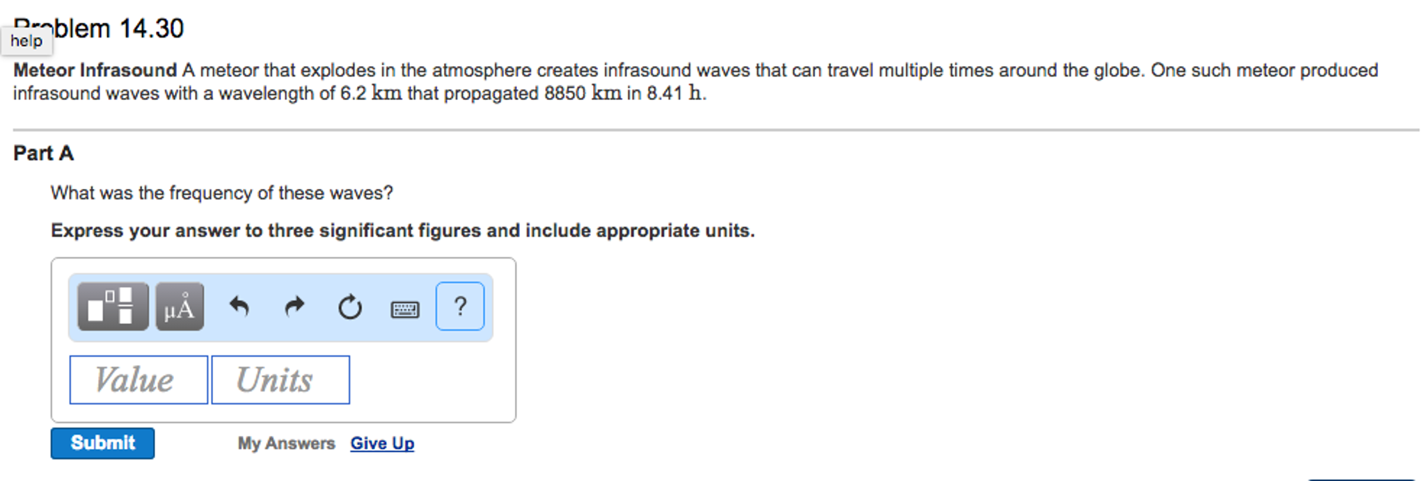 Solved Meteor Infrasound A meteor that explodes in the | Chegg.com