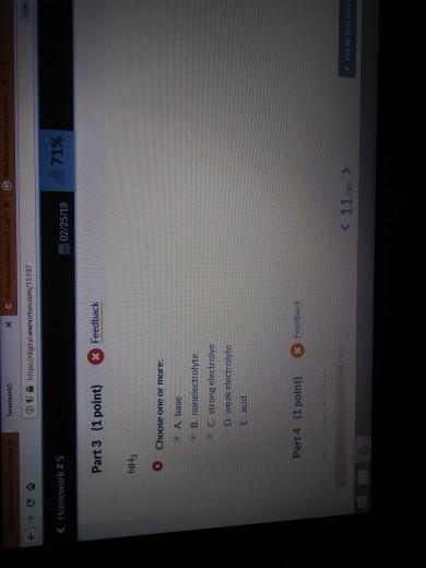 Solved 71% Part 1 (1 point) | Chegg.com