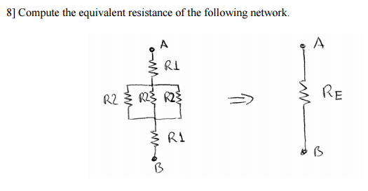 Solved Compute the equivalent resistance of the following | Chegg.com Solved Compute the equivalent resistance of the following | Chegg.com