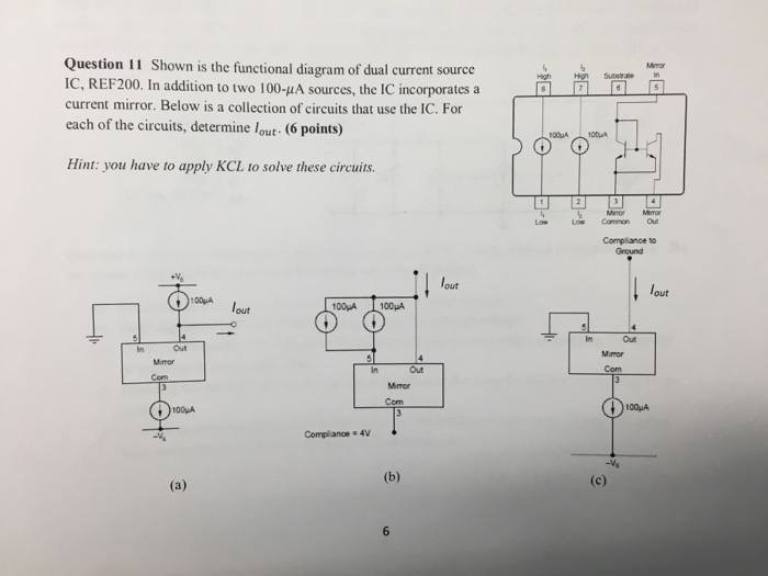 Solved Shown is the functional diagram of dual current | Chegg.com