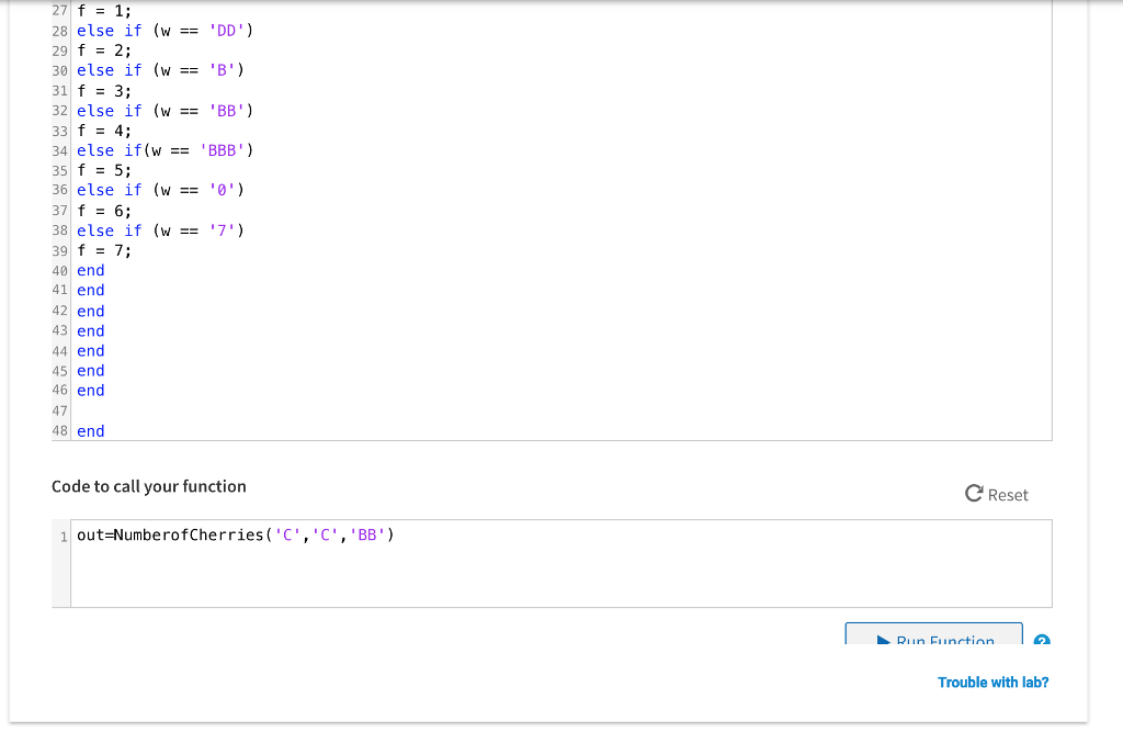 Solved 23.19 Slot Machine (Branching) Part 3 Count the | Chegg.com