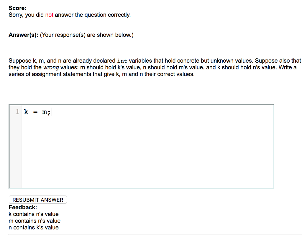 Solved I am so confused about the swapping value thing. | Chegg.com