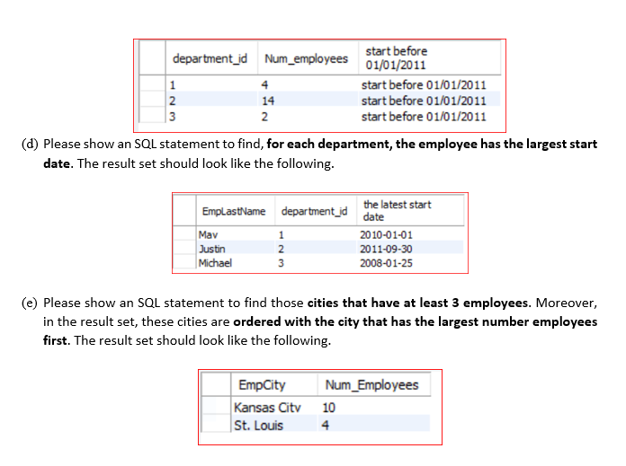 Solved IMPORTANT TIP: There are many types of JOIN, please | Chegg.com