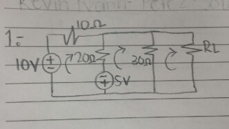 Solved calculate RL in order for their to be a maximum power | Chegg.com