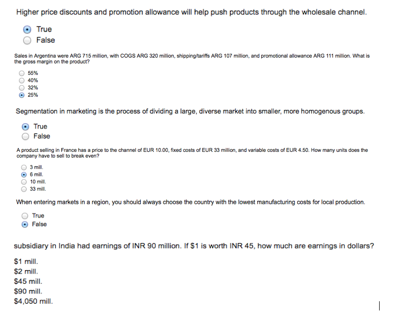 Solved Higher price discounts and promotion allowance will | Chegg.com