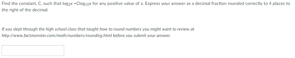 Solved Fill in the blank with the least integer, n, such | Chegg.com