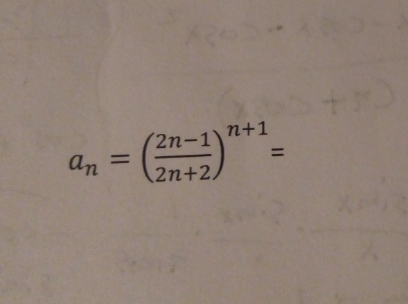 Solved an = (2n+1)n+1= | Chegg.com