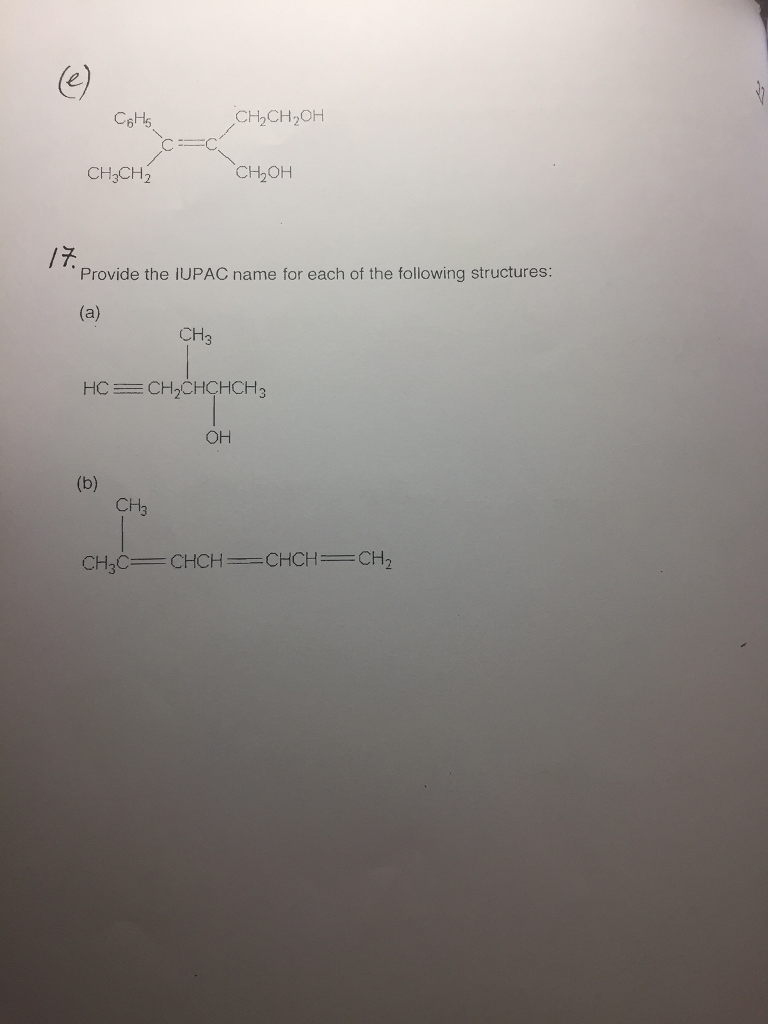 Solved FOR E, PROVIDE A NAME, USING ANY ACCEPTABLE | Chegg.com