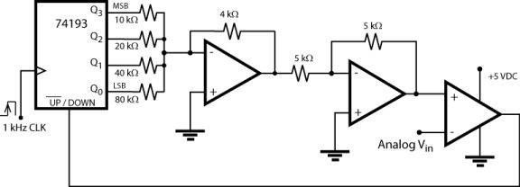 Solved The circuit shown below is a primitive version of an | Chegg.com