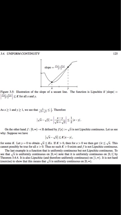Solved Exercise 3AA: Show that f: (0,00) → R defined by f(x) | Chegg.com