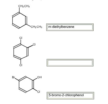 Solved CH2CH3 H2CH m-diethylbenzene Cl Cl OH Cl | Chegg.com