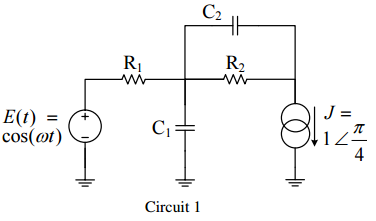 Solved Write the MNA frequency-domain matrix equations for | Chegg.com