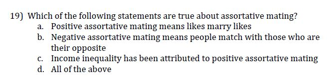 Solved 19) Which of the following statements are true about | Chegg.com