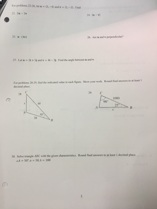Solved Let u = (5, -4) and v = (1, -2). Find: 2u - 3v |u - | Chegg.com Solved Let u = (5, -4) and v = (1, -2). Find: 2u - 3v |u - | Chegg.com