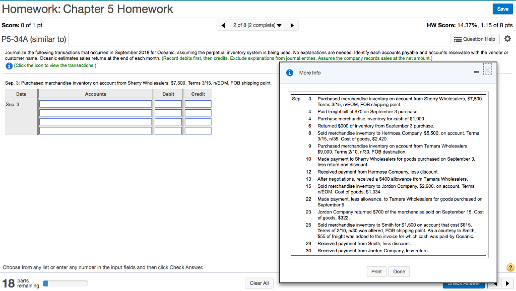 Solved Homework Chapter 5 Homework Save Score 0 Of 1 Pt 2