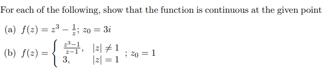 Solved For each of the following, show that the function is | Chegg.com