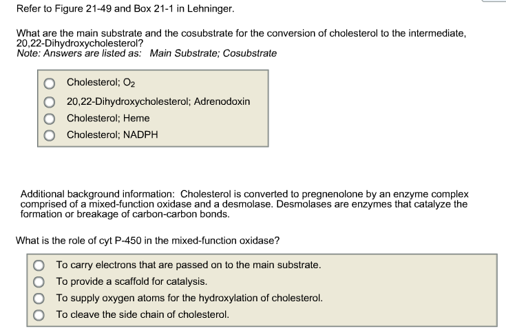 Solved Refer to Figure 21-49 and Box 21-1 in Lehninger. What | Chegg.com