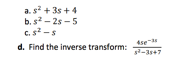 Solved C.16. a-c. Use completing the square to re-express | Chegg.com
