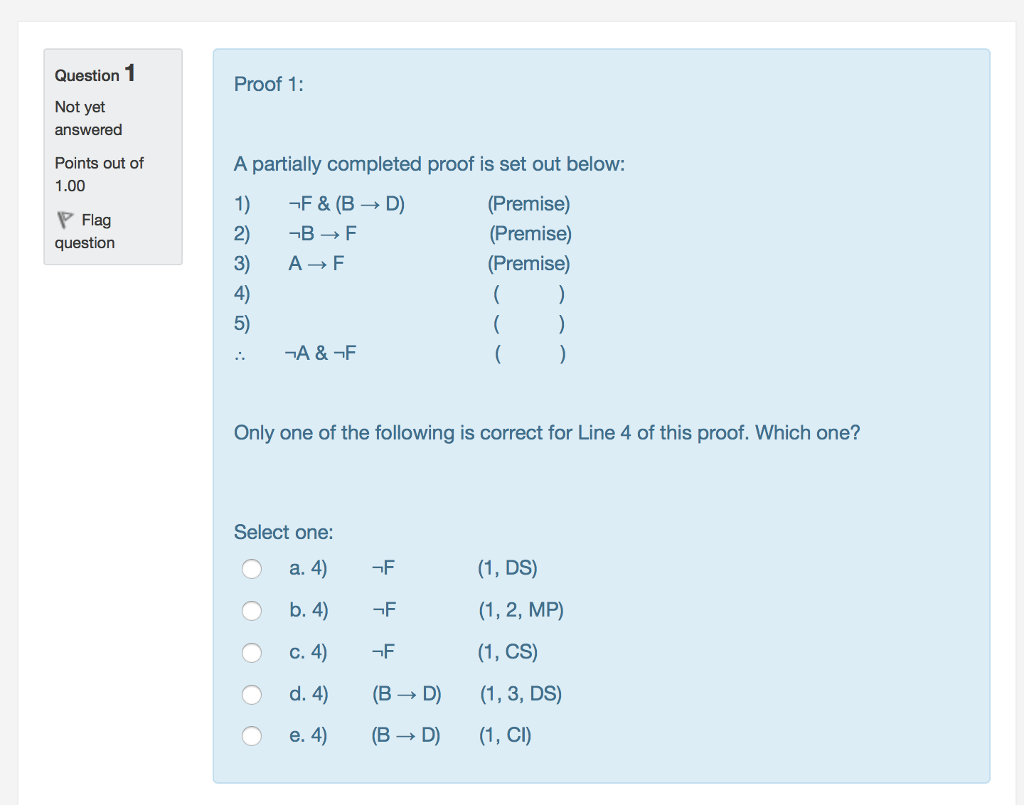 Solved Question 1 Not Yet Answered Points Out Of 1 00 Proof Chegg solved-question-1-not-yet-answered-points-out-of-1-00-proof-chegg