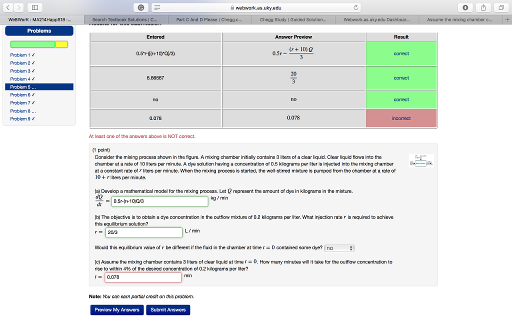 Solved webwork.as.uky.edu WeBWorK MA214HappS18 Search | Chegg.com