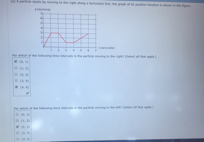 Solved Le Starts By Moving To The Right Along A Horizontal 
