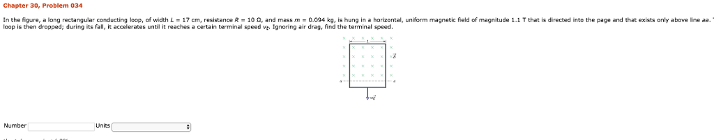 Solved In the figure, a long ectang lar conducting loop of | Chegg.com