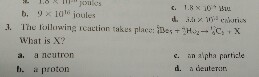 Solved The following reaction takes place what is ? a | Chegg.com