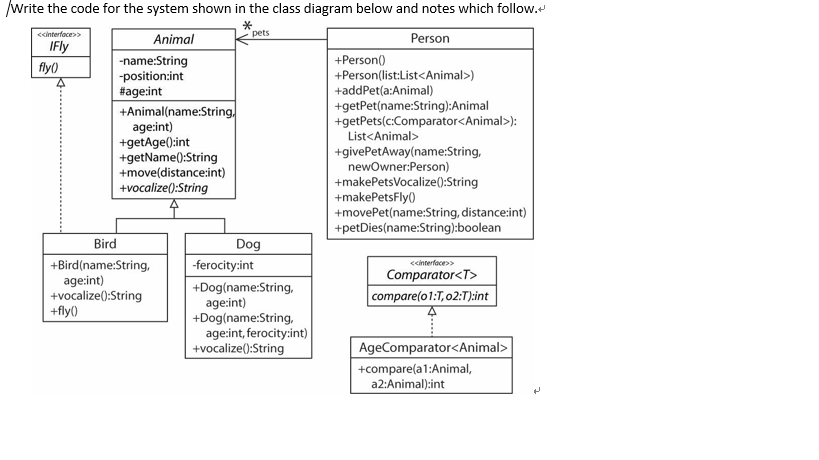 Write the code for the system shown in the class | Chegg.com