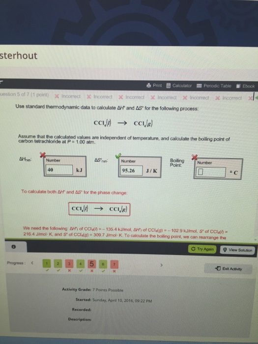 Solved Use standard thermodynamic data to calculate deltaH^+ | Chegg.com