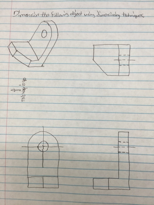 Solved Dimension the following object using dimensioning | Chegg.com Solved Dimension the following object using dimensioning | Chegg.com