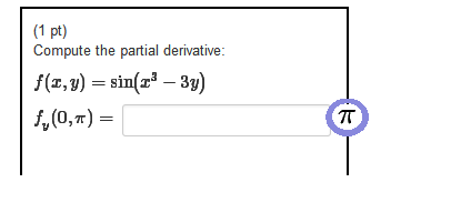 Solved Compute the partial derivative: f(x,y) = | Chegg.com