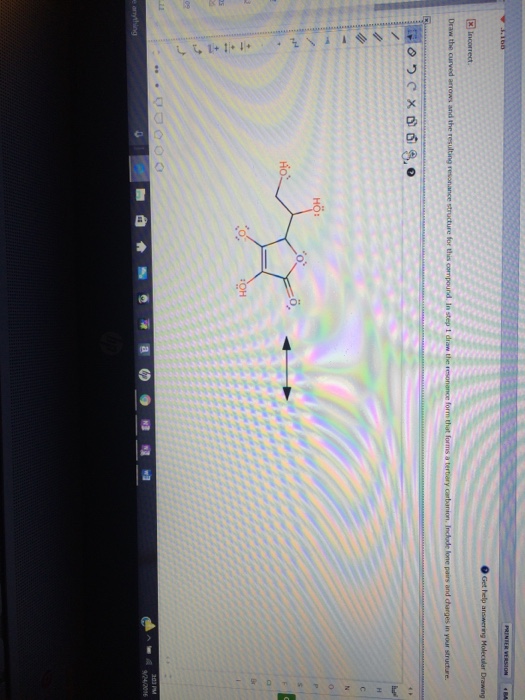 Solved Draw the curved arrows and the resulting resonance | Chegg.com