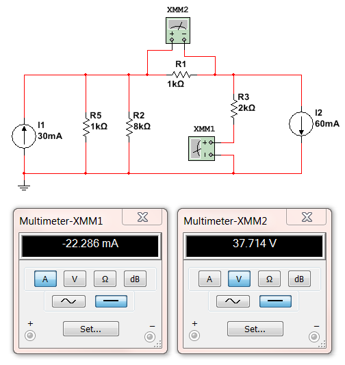 Solved In the following circuit find the values the | Chegg.com