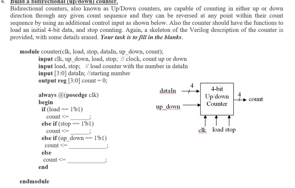 Solved A ring counter is a Shift Register (a cascade | Chegg.com