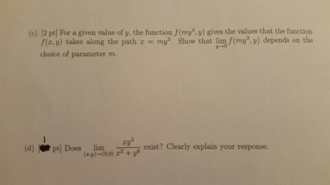 Solved Problem 3 5 pts) consider the function f(r,y) (a) | Chegg.com