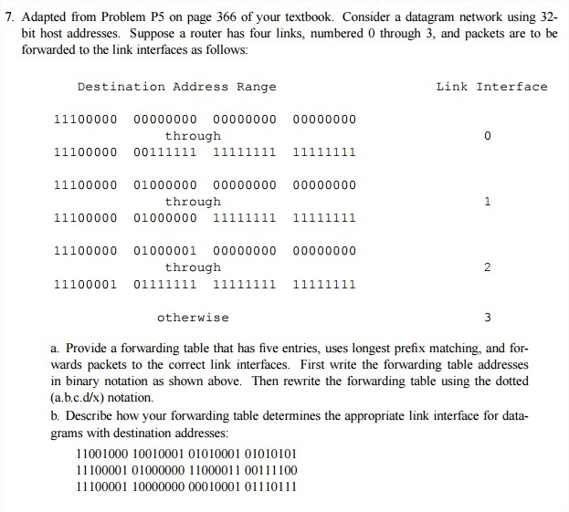 Solved Adapted from Problem P5 on page 366 of your textbook. | Chegg.com